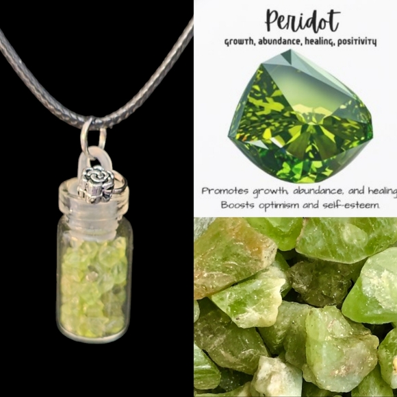 Jewelry | New Peridot Crystals Necklace | Poshmark